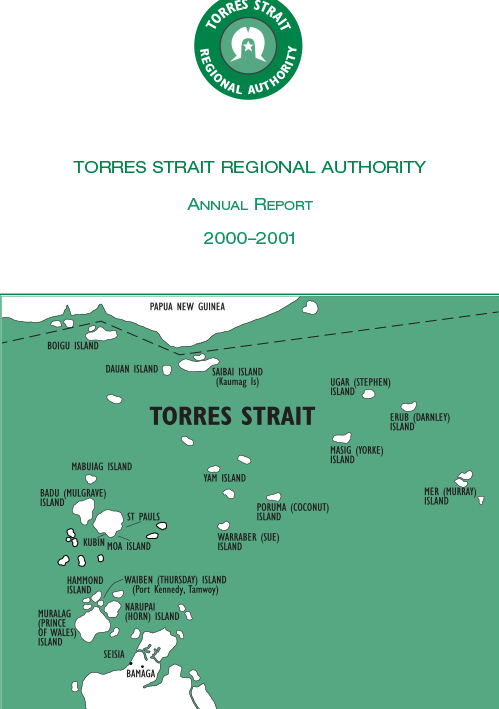 TSRA 2000 – 2001 Annual Report | TSRA