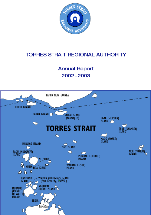 TSRA 2002 – 2003 Annual Report | TSRA
