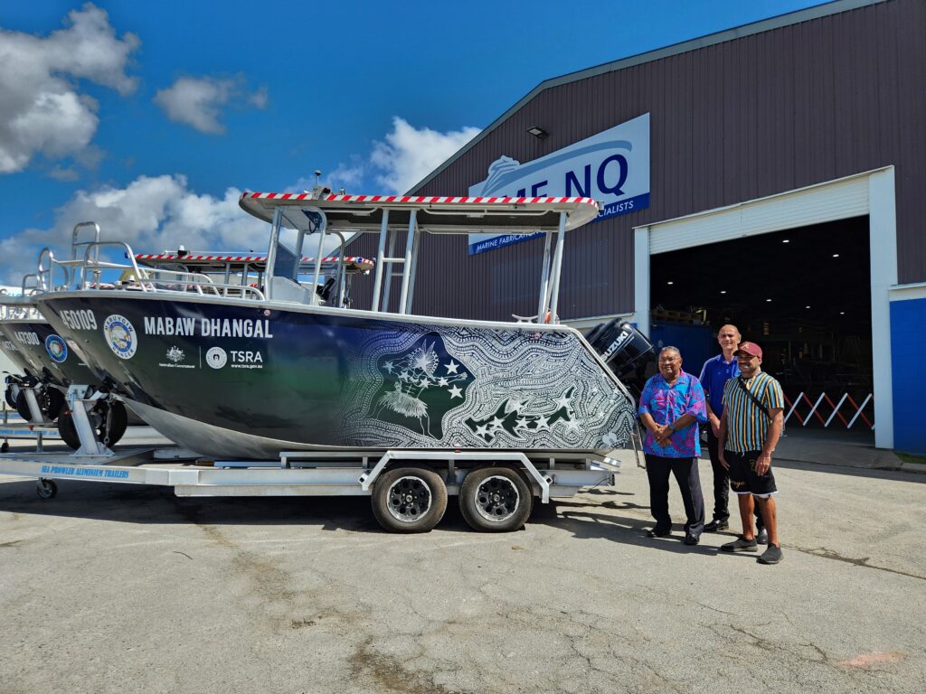 Torres Strait designs set sail on ranger vessels | TSRA