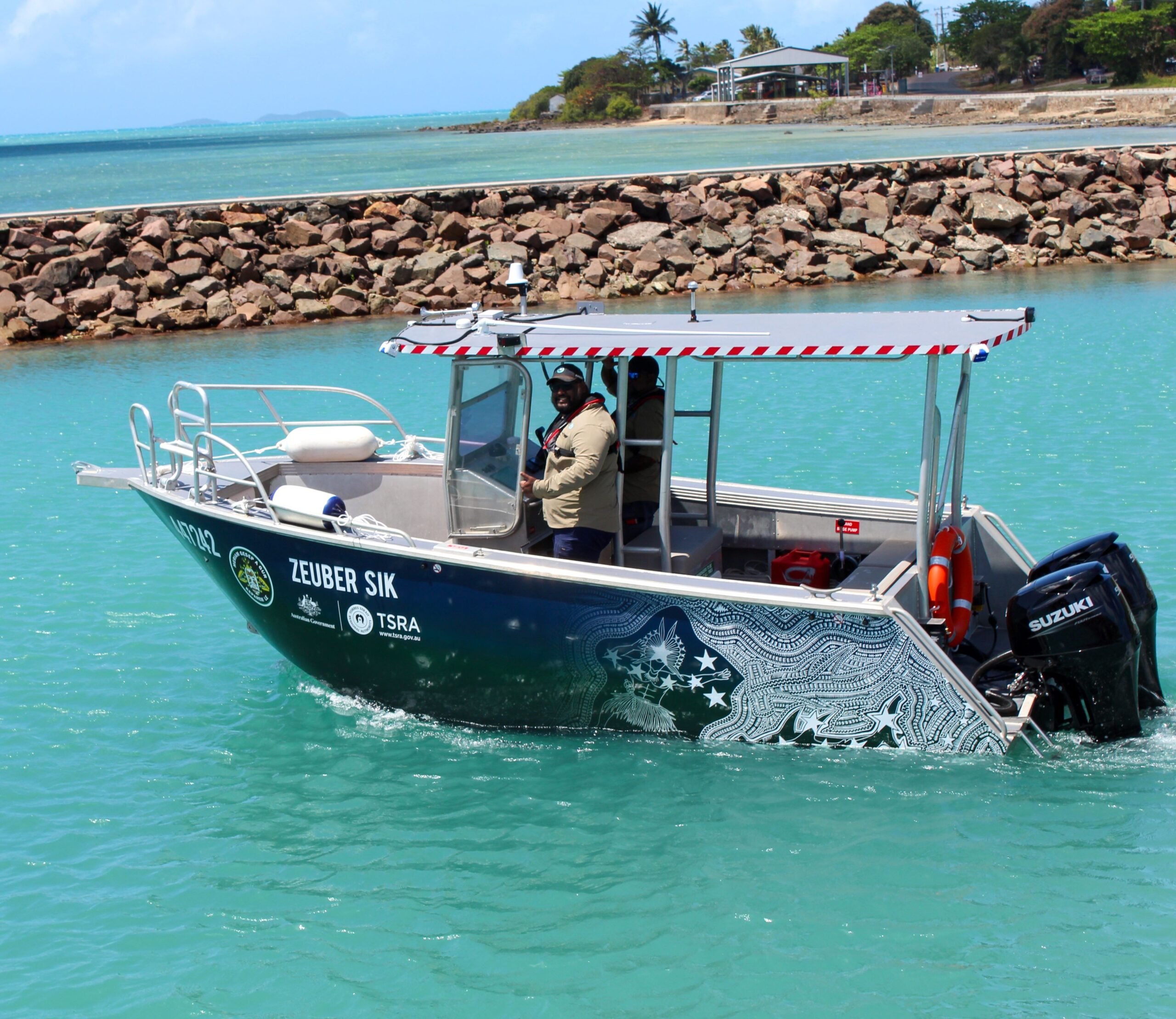 Torres Strait designs set sail on ranger vessels | TSRA
