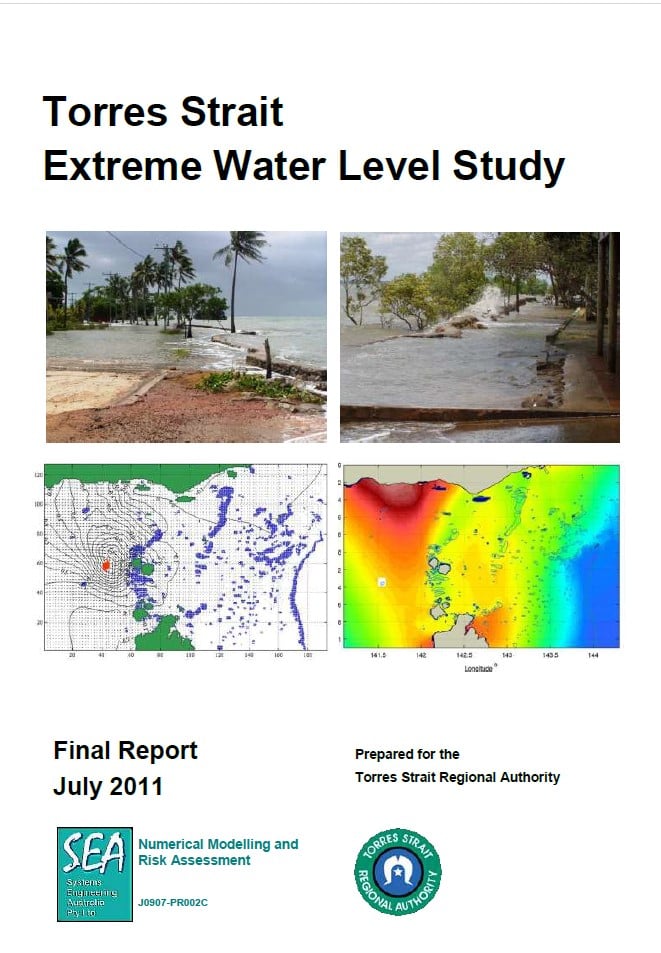Torres Strait Extreme Water Level Study 2011 | TSRA